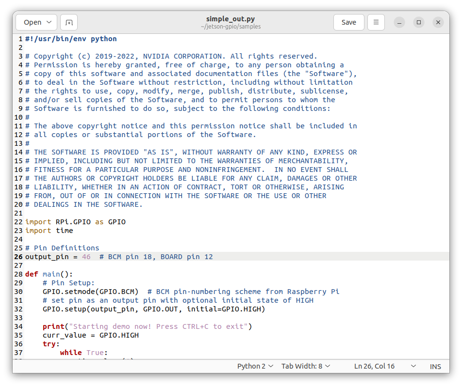 Jetson-GPIO Library Update for Forecr Products